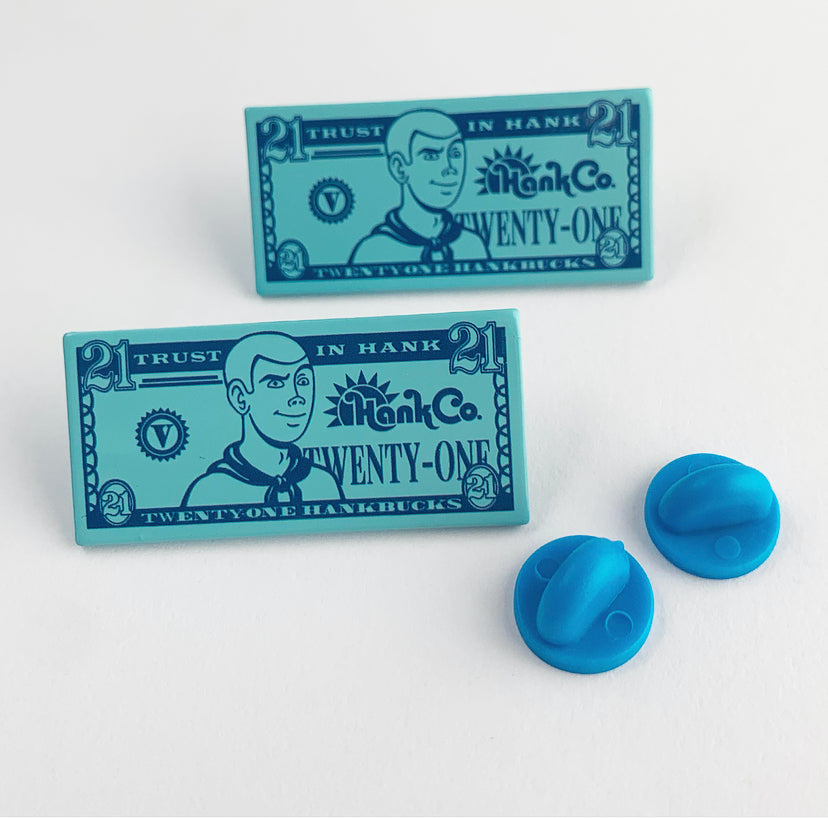 Hankbuck Enamel Pins – Guild of Charitous Intent