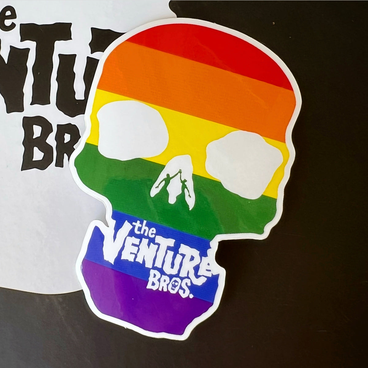 Team Venture Pride Skull Stickers – Guild of Charitous Intent